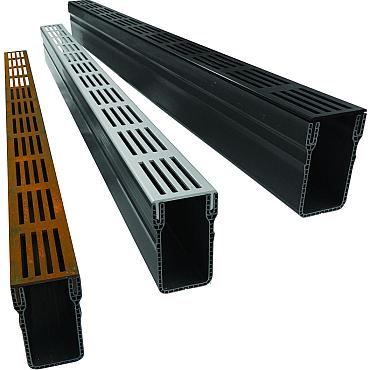 Aco Slimline goot rvs 100cm | Snoei Tuinmaterialen